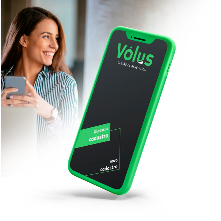 Página aplicativo usuário - VOLUS